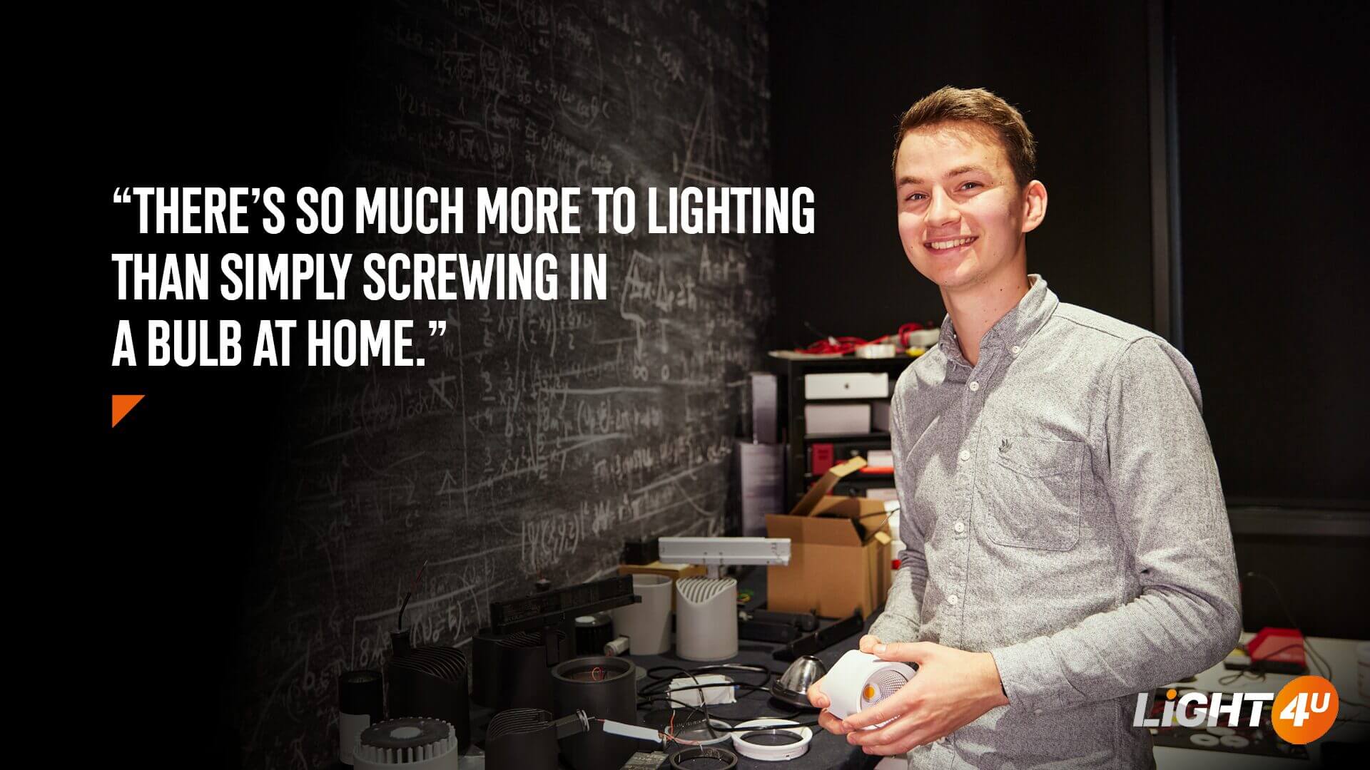 Back with a bang: Mark returns to Light4U as Technical Manager. | Light4U
